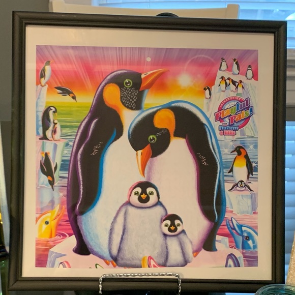 Lisa Frank | Wall Decor | Handmade Lisa Frank Framed Photo | Poshmark